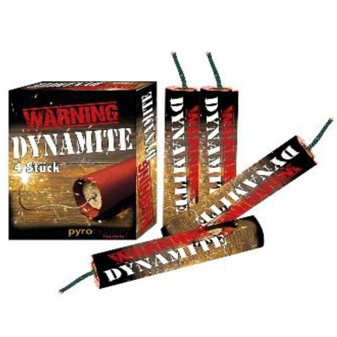 Dynamit - 4 Stk. • Gerrys Feuerwerk