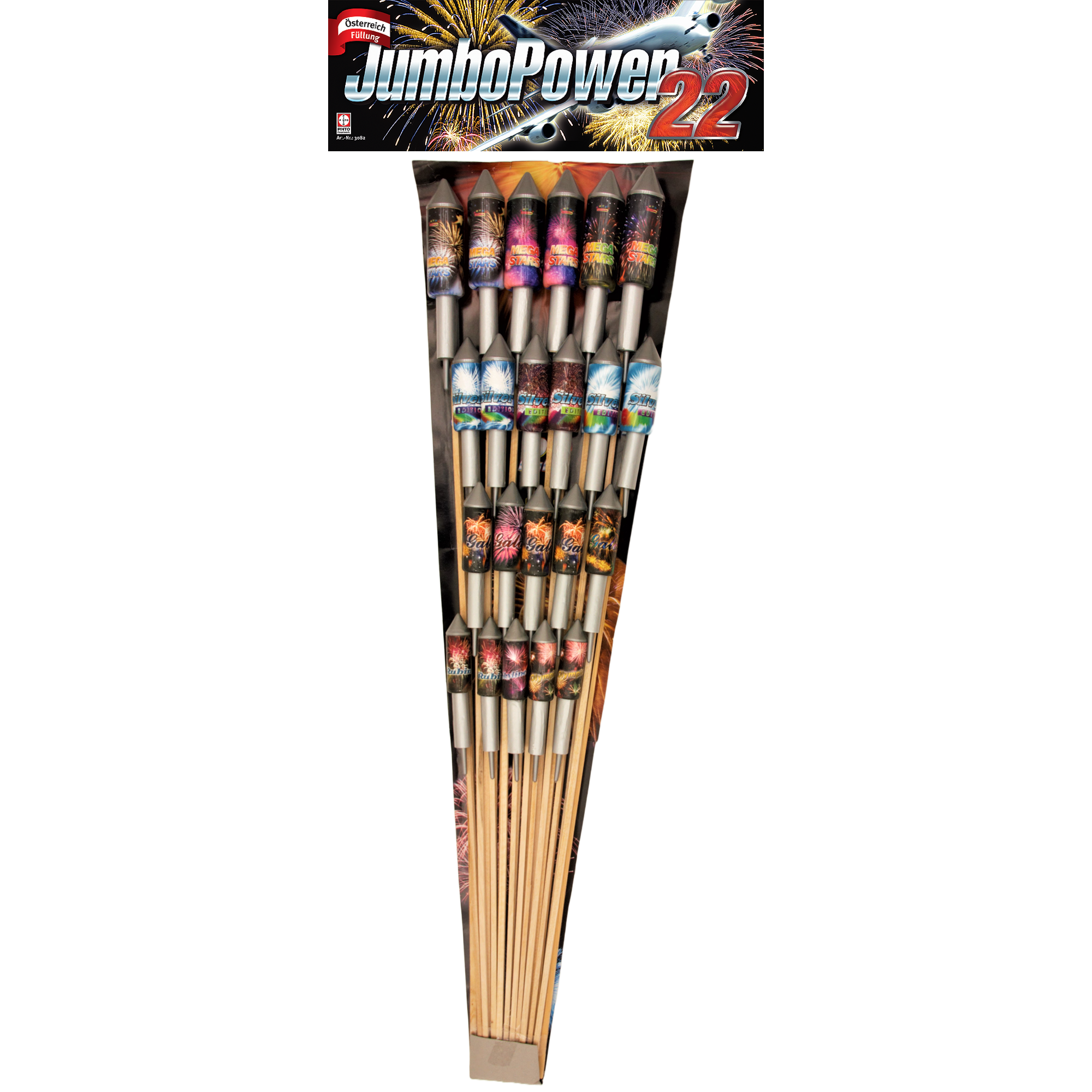 Jumbo Power - 22 Stk. • Gerrys Feuerwerk